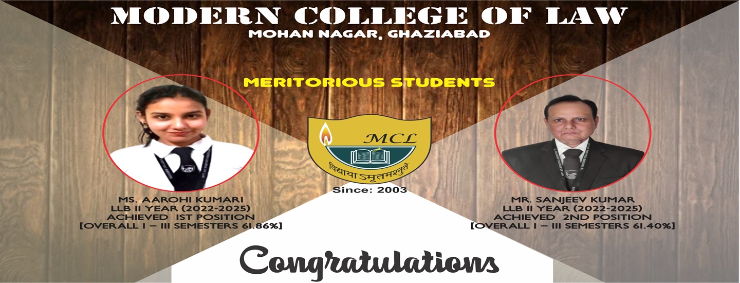 Top Law College in Ghaziabad | Law College in Delhi NCR | Modern law ...